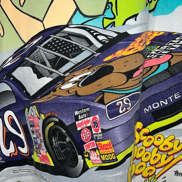 Chase Racewear | Shirts | Vintage 996 Wacky Scooby Doo Nascar Cartoon ...